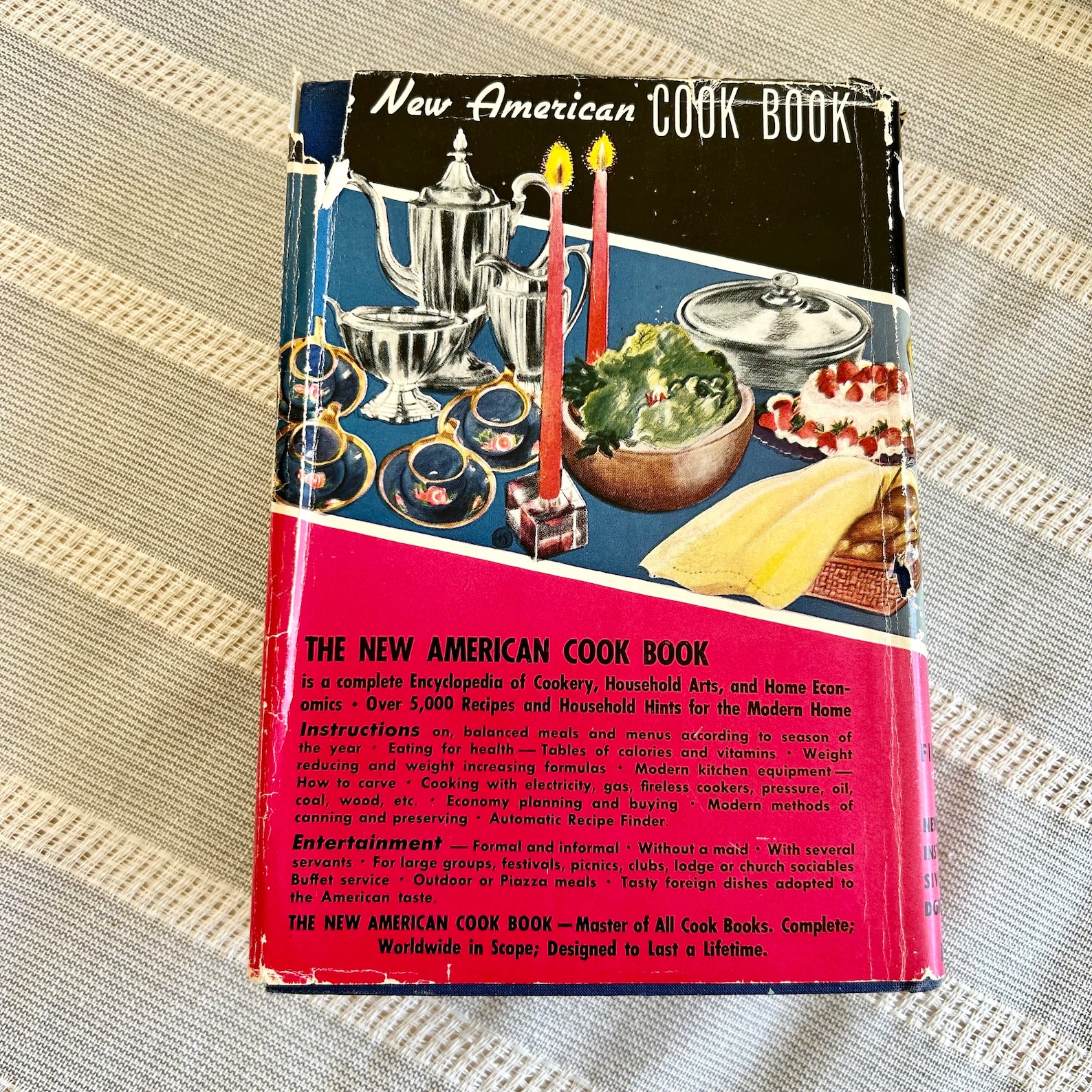 First Edition 1941 the New American Cookbook With Dust Jacket, MCM ...