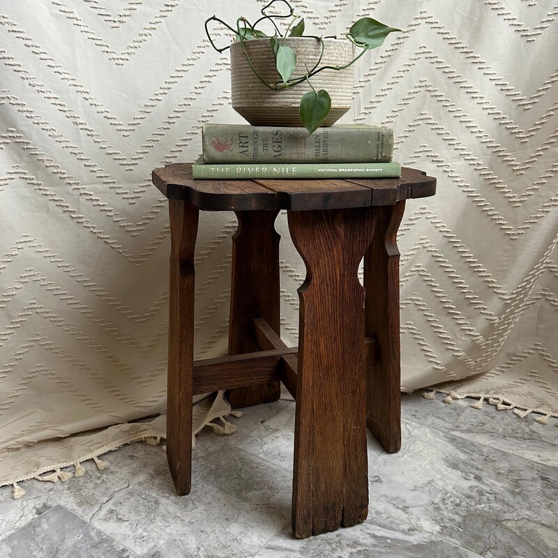 Primitive Side Table - Etsy
