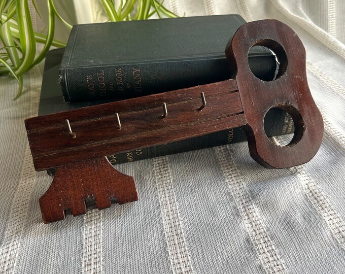 Key Rack, Vintage Wood L Key Holder, Rustic Key Shape Hook Hanger - Etsy