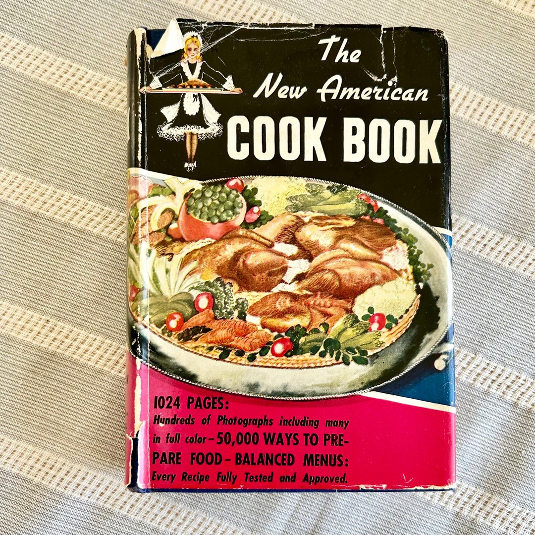 First Edition 1941 the New American Cookbook With Dust Jacket, MCM ...