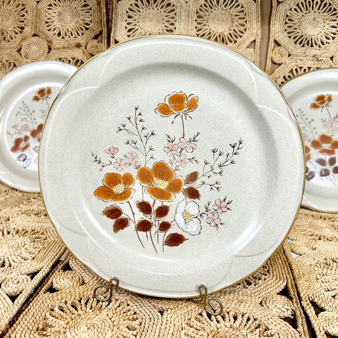 Set of 4 Vintage Ranmaru French Estate “indian Summer” A301 Stoneware ...
