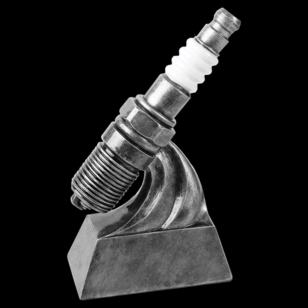 Personalized Car Show Spark Plug Trophy - Auto Shop Award - Mechanic ...
