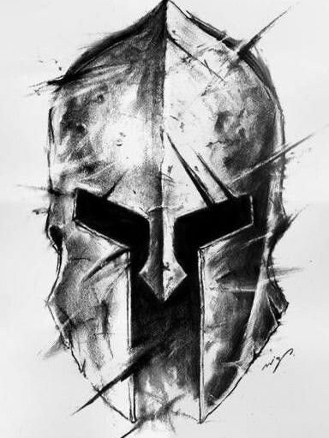 Spartan Wall Poster - Etsy