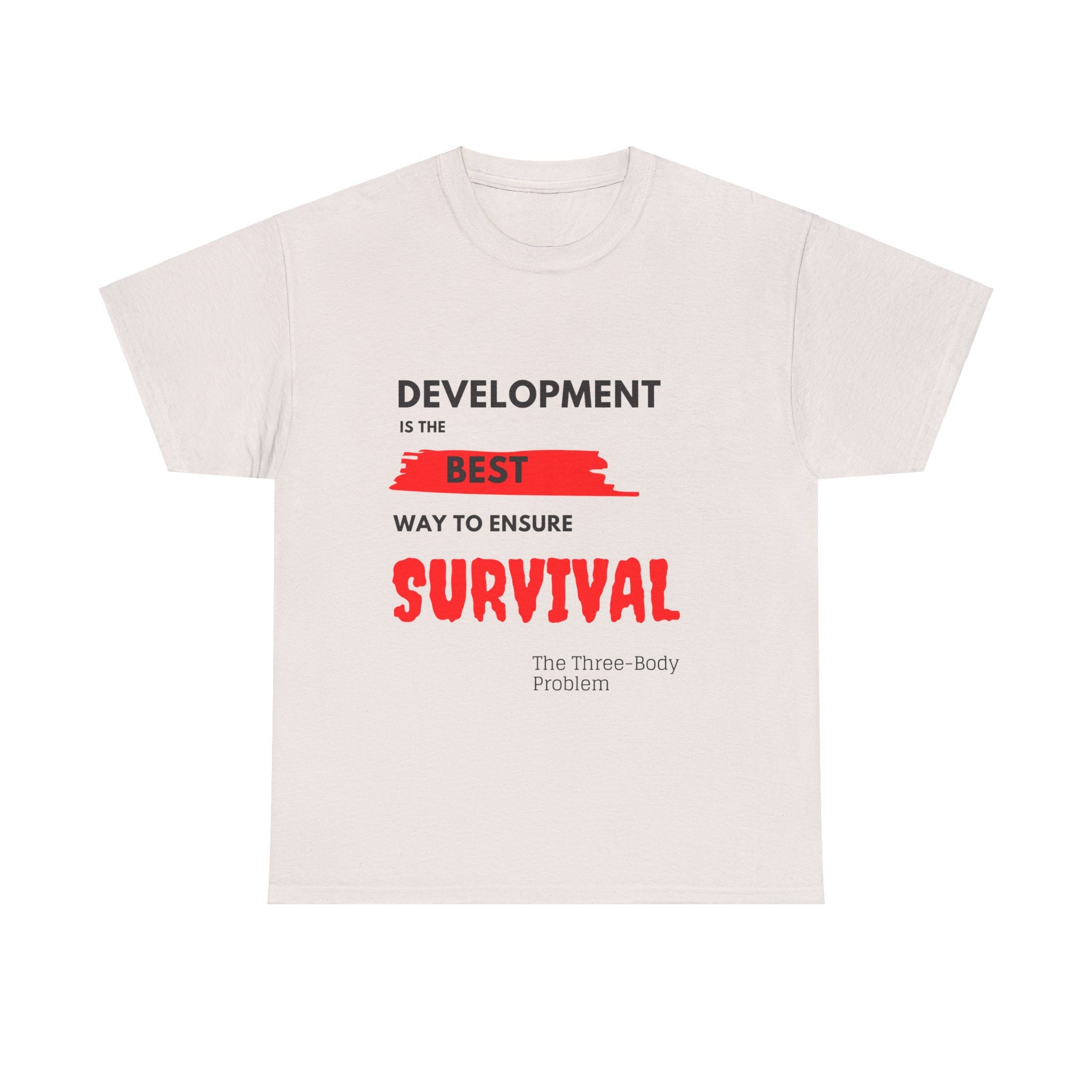 Three-body Problem: Key to Survival Quote T-shirt - Etsy