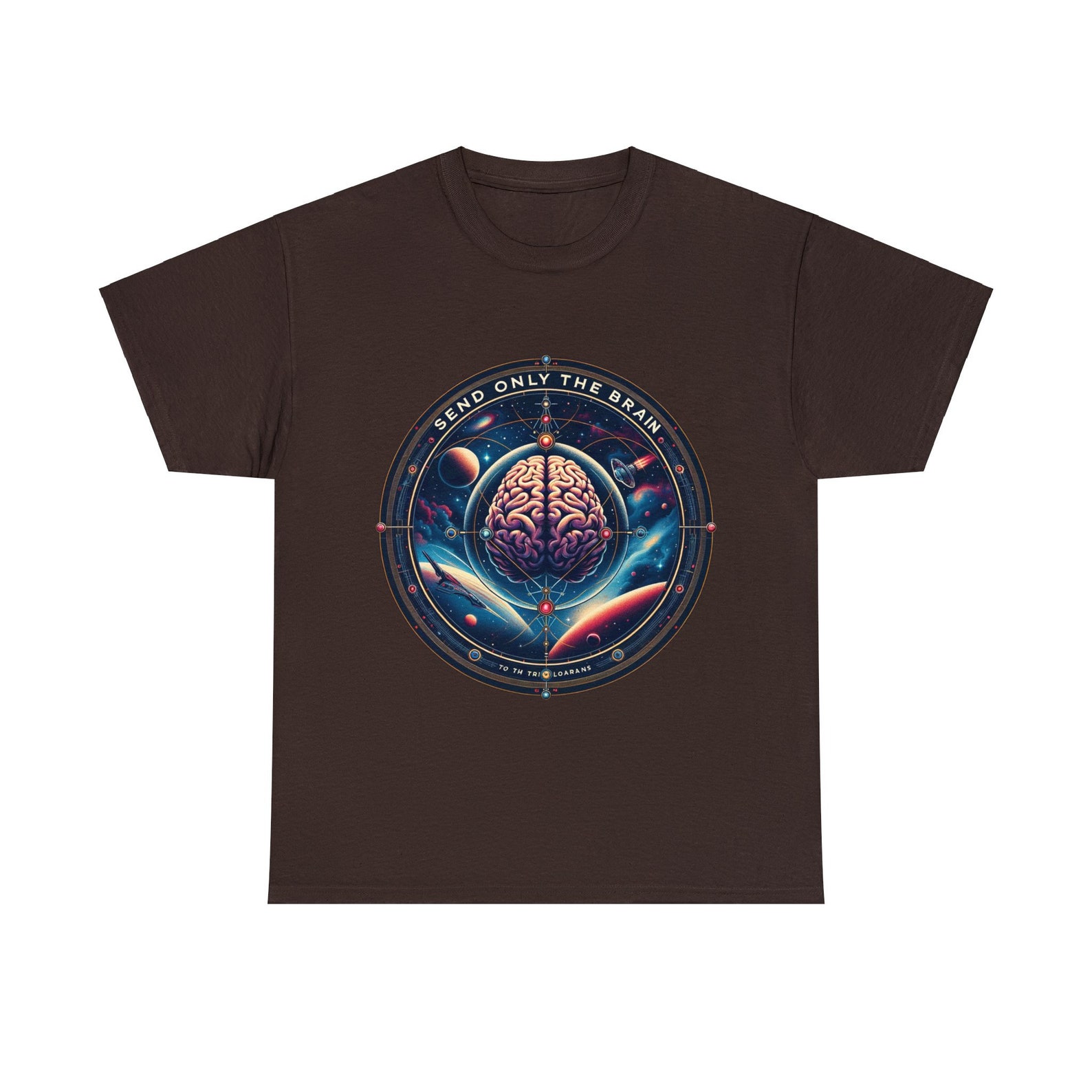 Humanity's Cosmic Gambit: Tianming's Brain Tee - Etsy