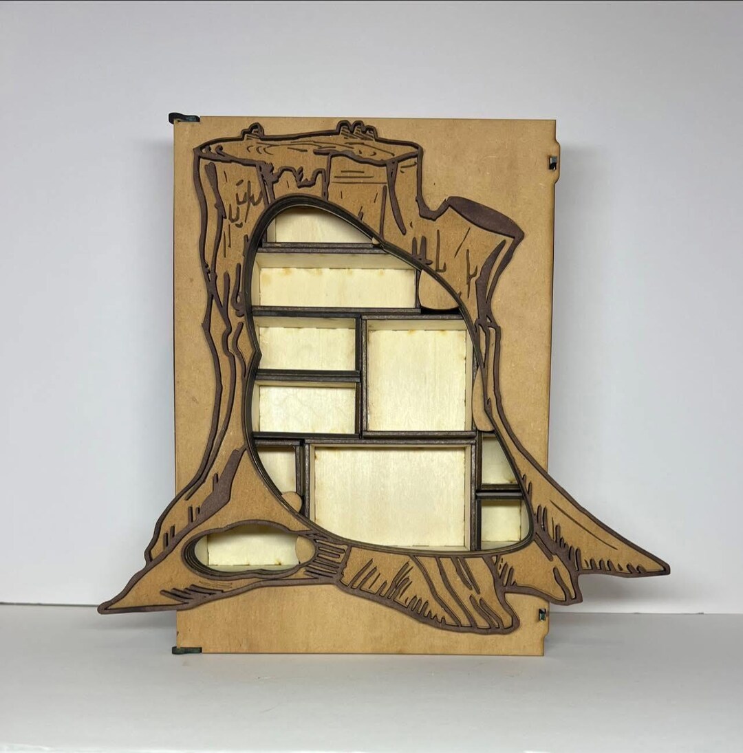 1:48-144 Modular Fairy Treehouse Dollhouse Room Box/ Shadowbox KIT - Etsy