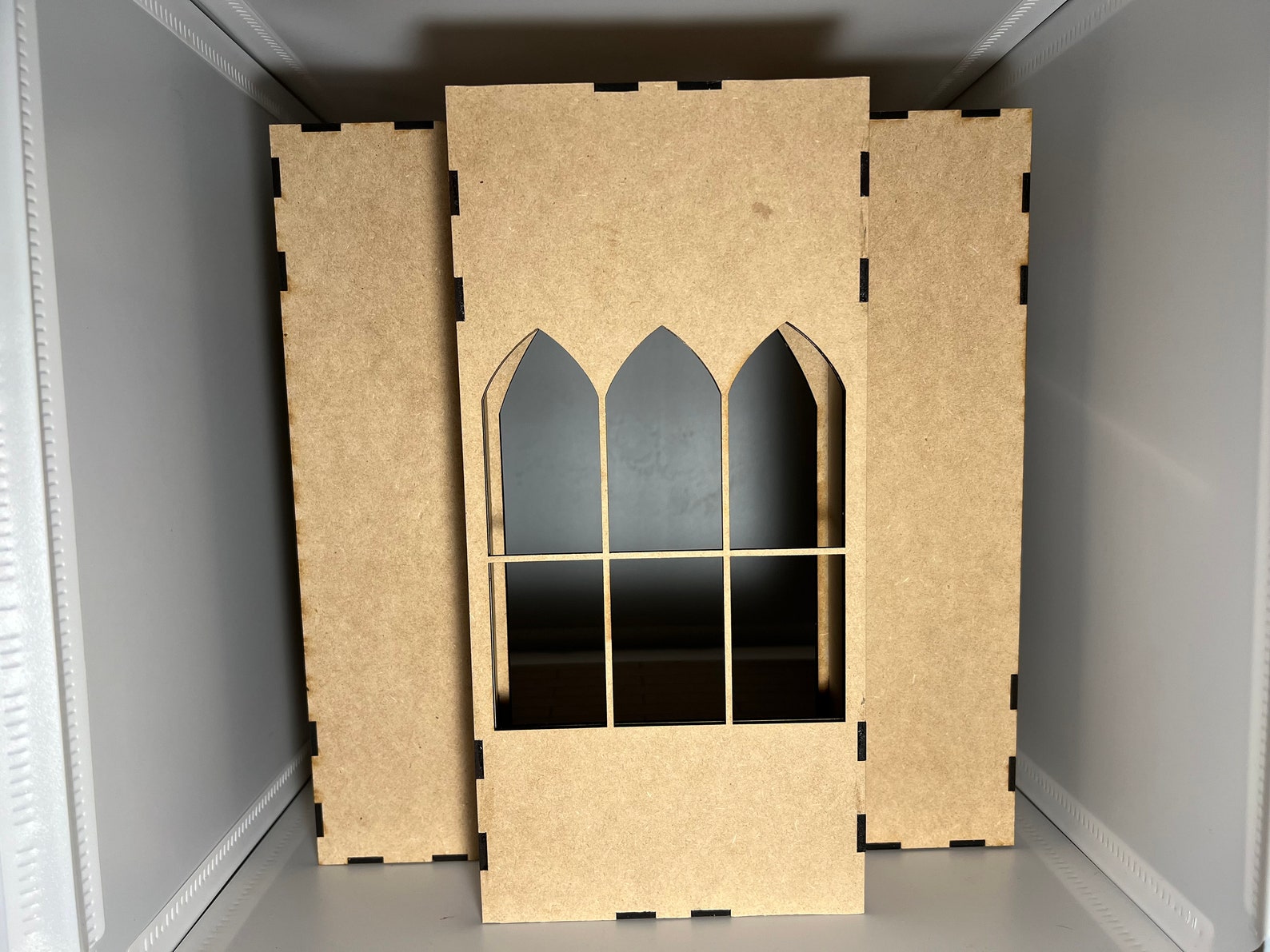 1:12 Scale Dollhouse Room Box Kit – Laser Cut MDF DIY Church Witches ...