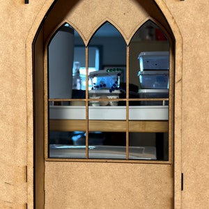 1:12 Scale Dollhouse Room Box Kit – Laser Cut MDF DIY Church Witches ...