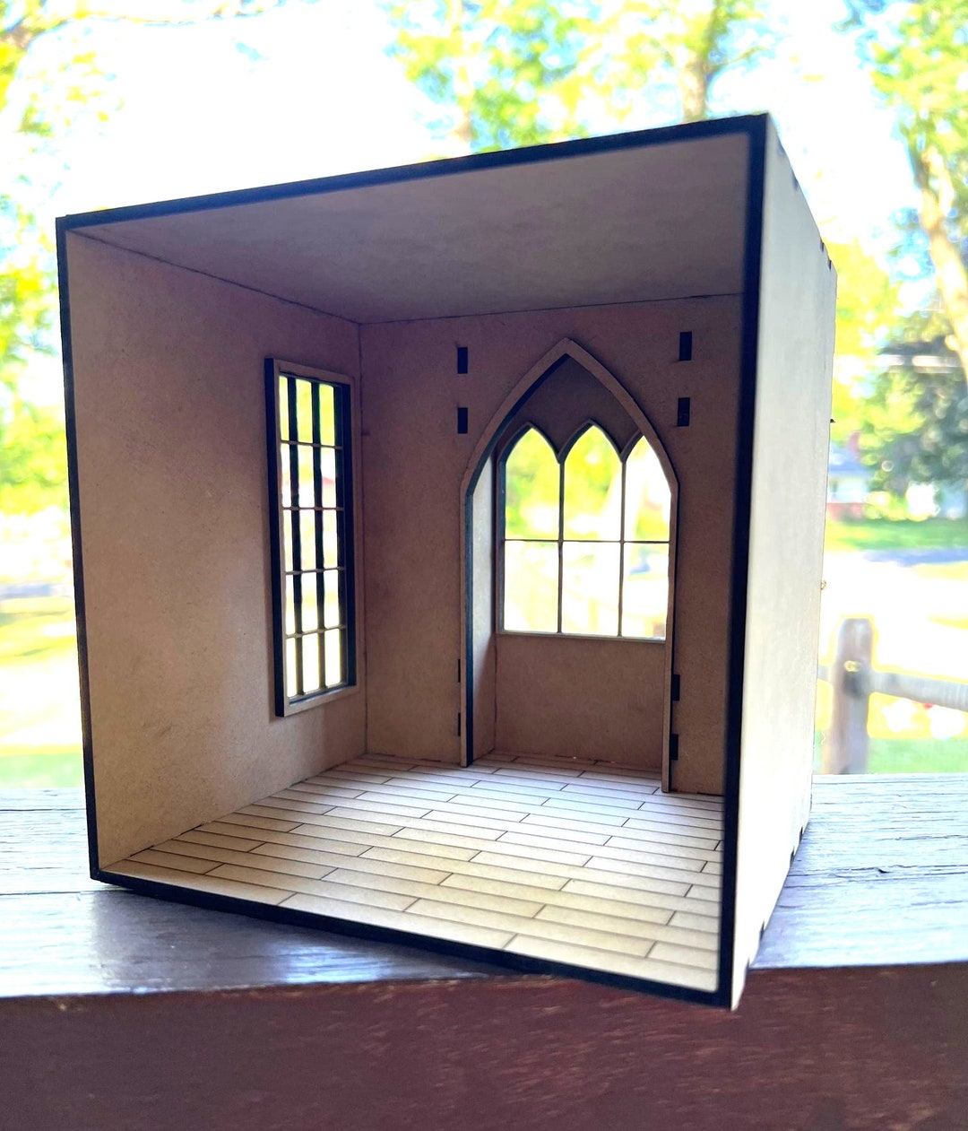 1:24 Church Study Dollhouse Room Box KIT - Etsy