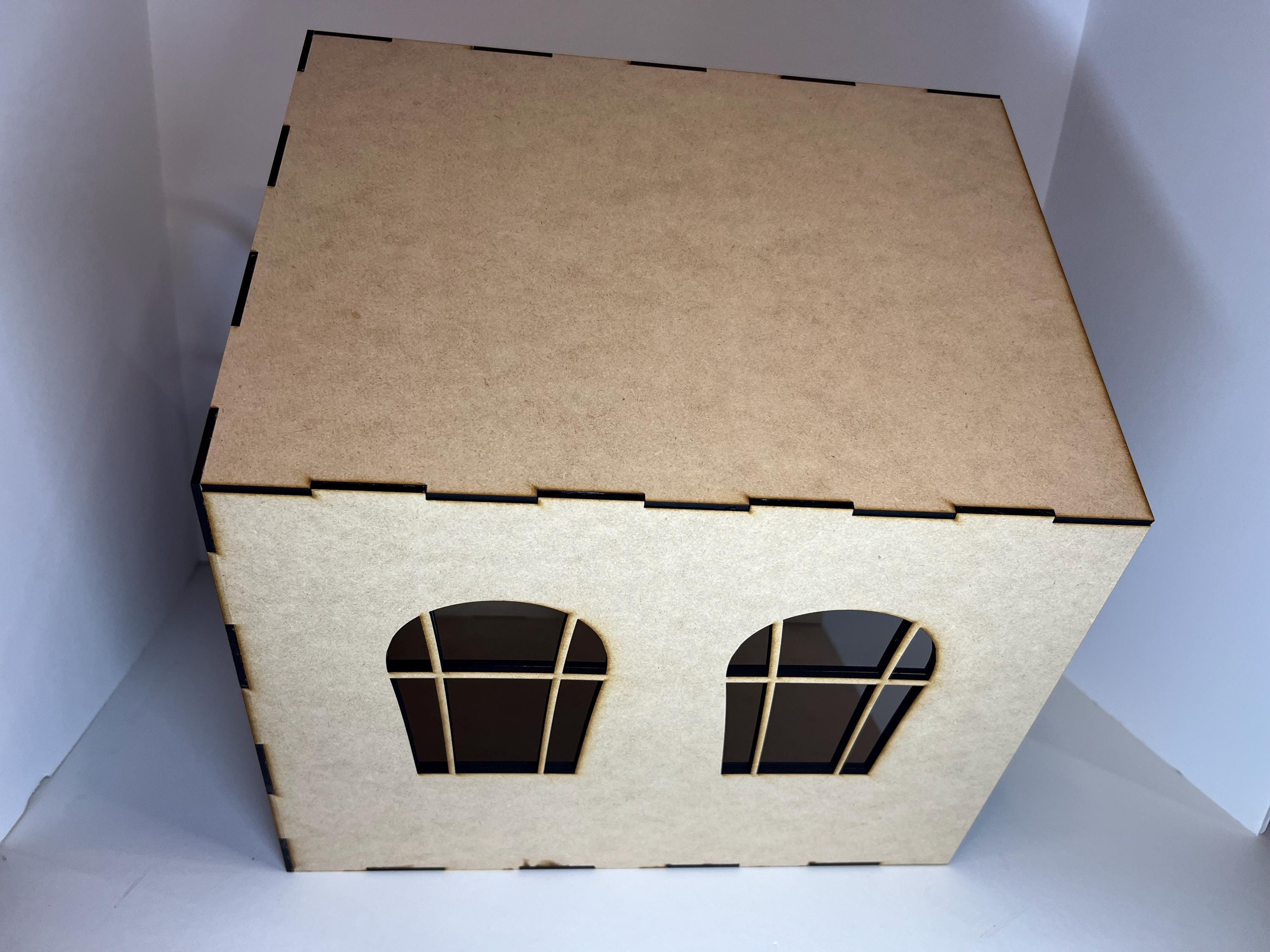 Dollhouse Room Box Kit – 1:6 Scale Wonky Arch, DIY MDF Fairy Cottage - Etsy