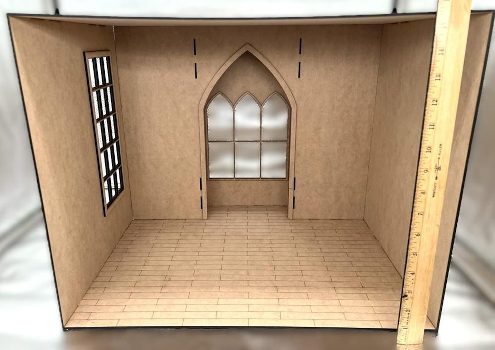 1:6 Scale DIY Dollhouse Room Box Kit – Laser Cut MDF – Perfect for a ...