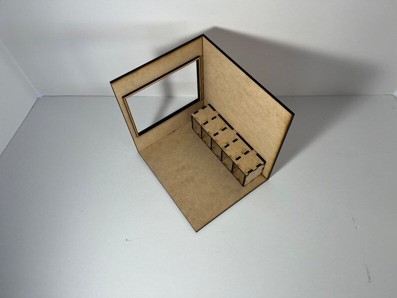 1:24 Large Window and Shelf Dollhouse Room Box KIT - Etsy