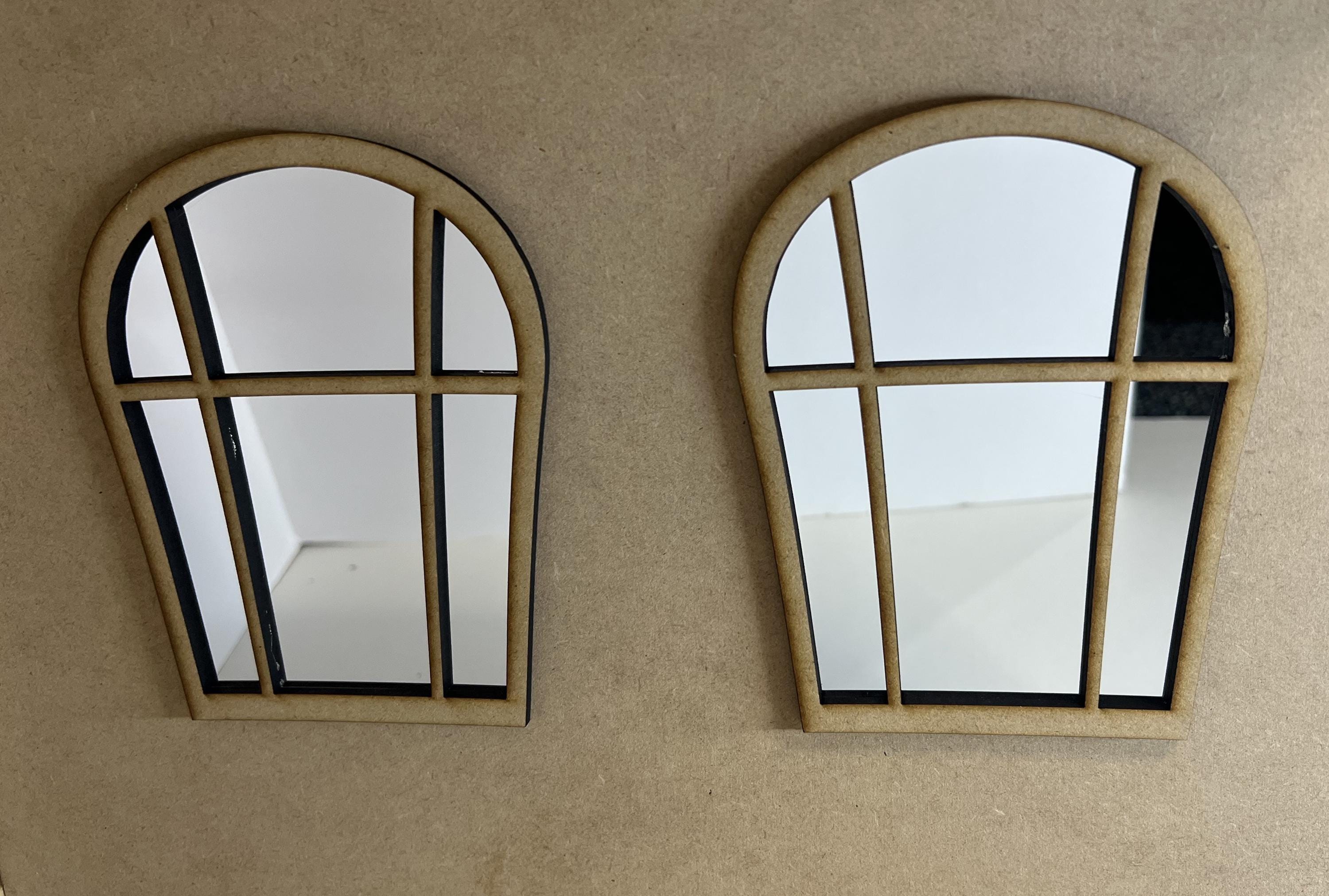 1:6 Dollhouse Room Box Kit – Wonky Arch Window Miniature Room With ...