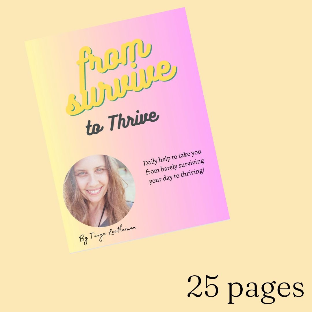 Mini Journal From Survive to Thrive - Etsy