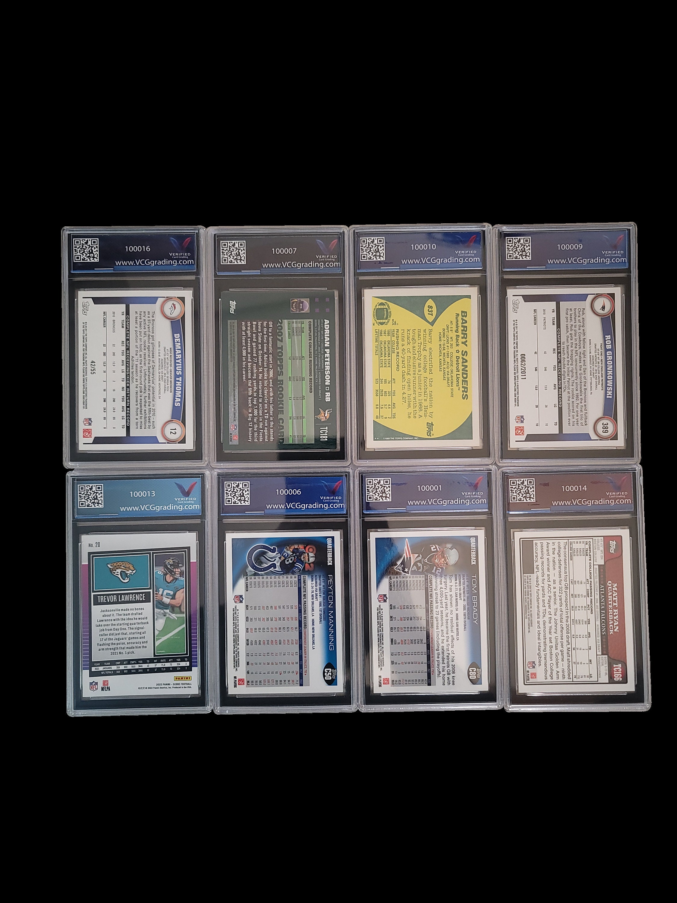 Card Grading Service in Slab Cases for Sports and Non Sports Cards - Etsy