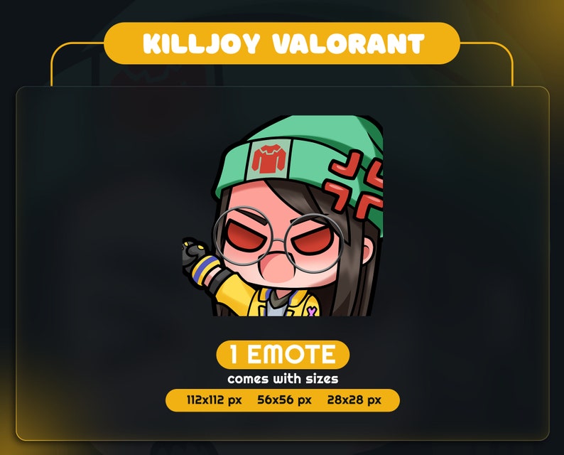 ANGRY Killjoy Valorant Emote | Vtuber | Valorant | Emotetactics | Cute ...