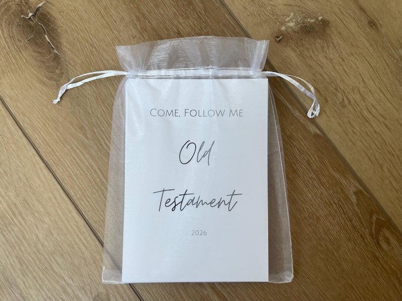 2026 *physical* Come Follow Me Cards - Etsy