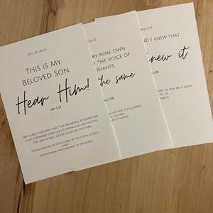 2025 *physical* Come Follow Me Cards - Etsy