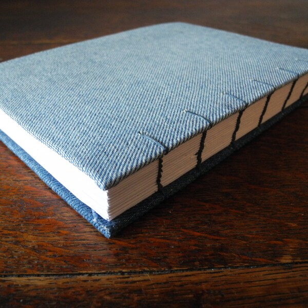 Denim Notebook - Etsy