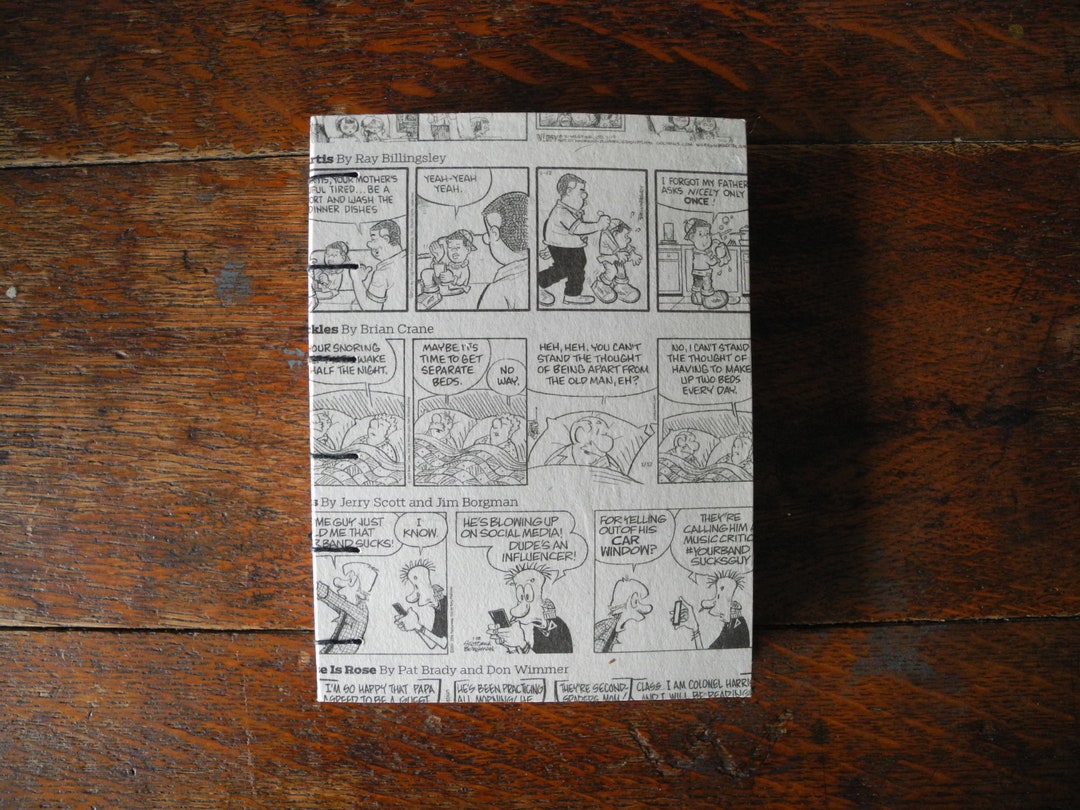 Handmade Book | Blank Journal | Comic Strip Notebook - Etsy