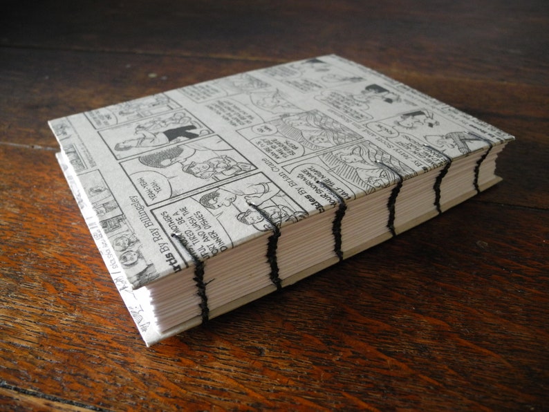Handmade Book | Blank Journal | Comic Strip Notebook - Etsy