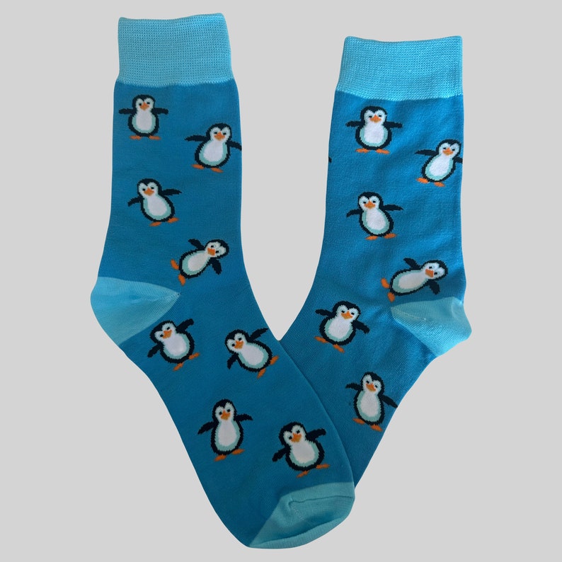 PENGUIN Printed Socks, Novelty, Stocking Filler, Present, Gift ...