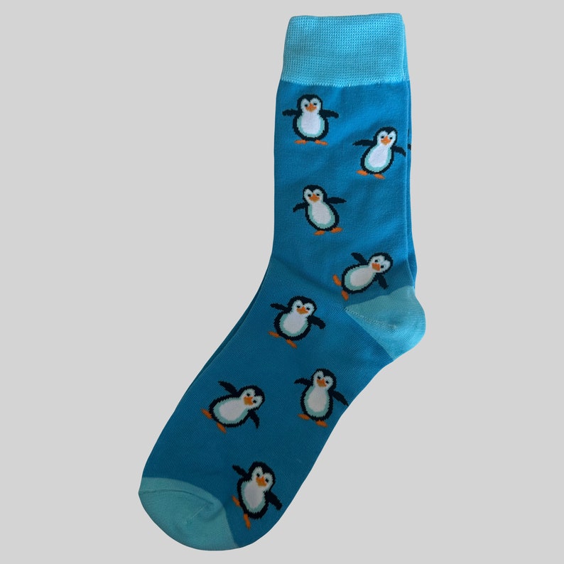 PENGUIN Printed Socks, Novelty, Stocking Filler, Present, Gift ...