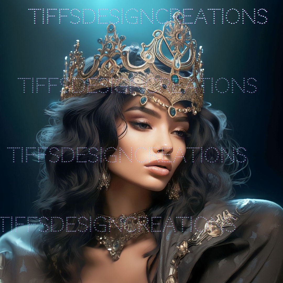 Beautiful Black Princess Fall Digital Download Png Svg Fashionable ...