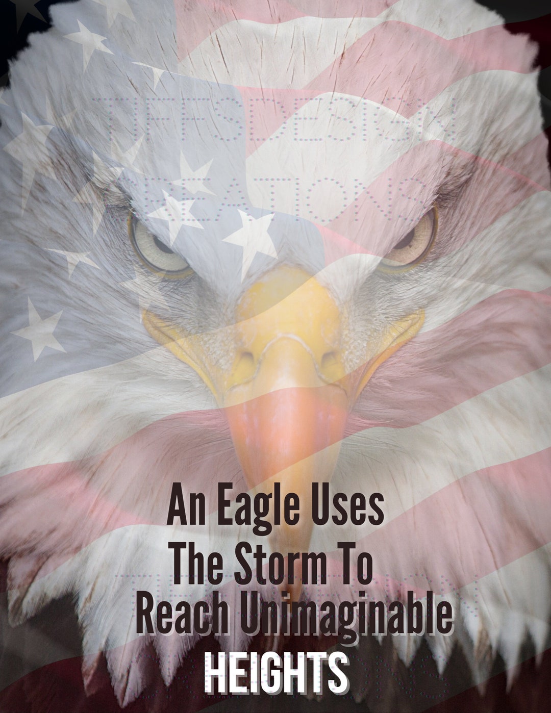 Black Girl Magic American Flag Eagle Clipart Flag Background ...