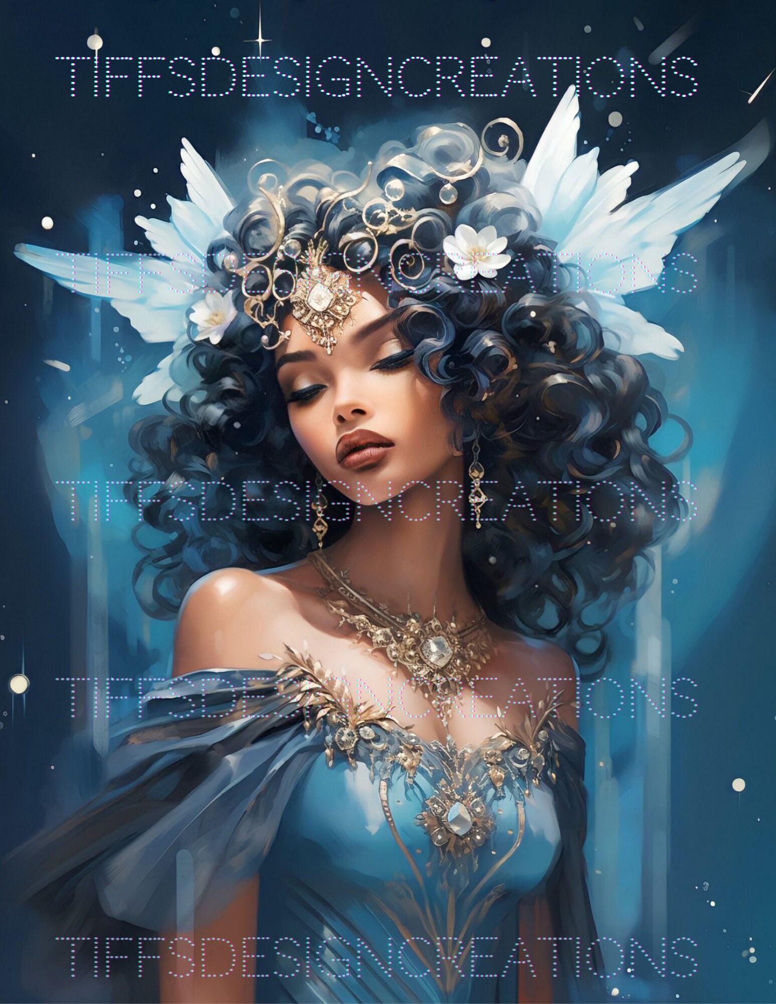 Beautiful Black Princess Fall Digital Download Png Svg Fashionable ...