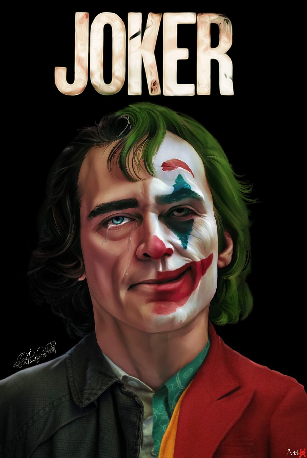 The Joker (character) Digital Art Piece - Etsy