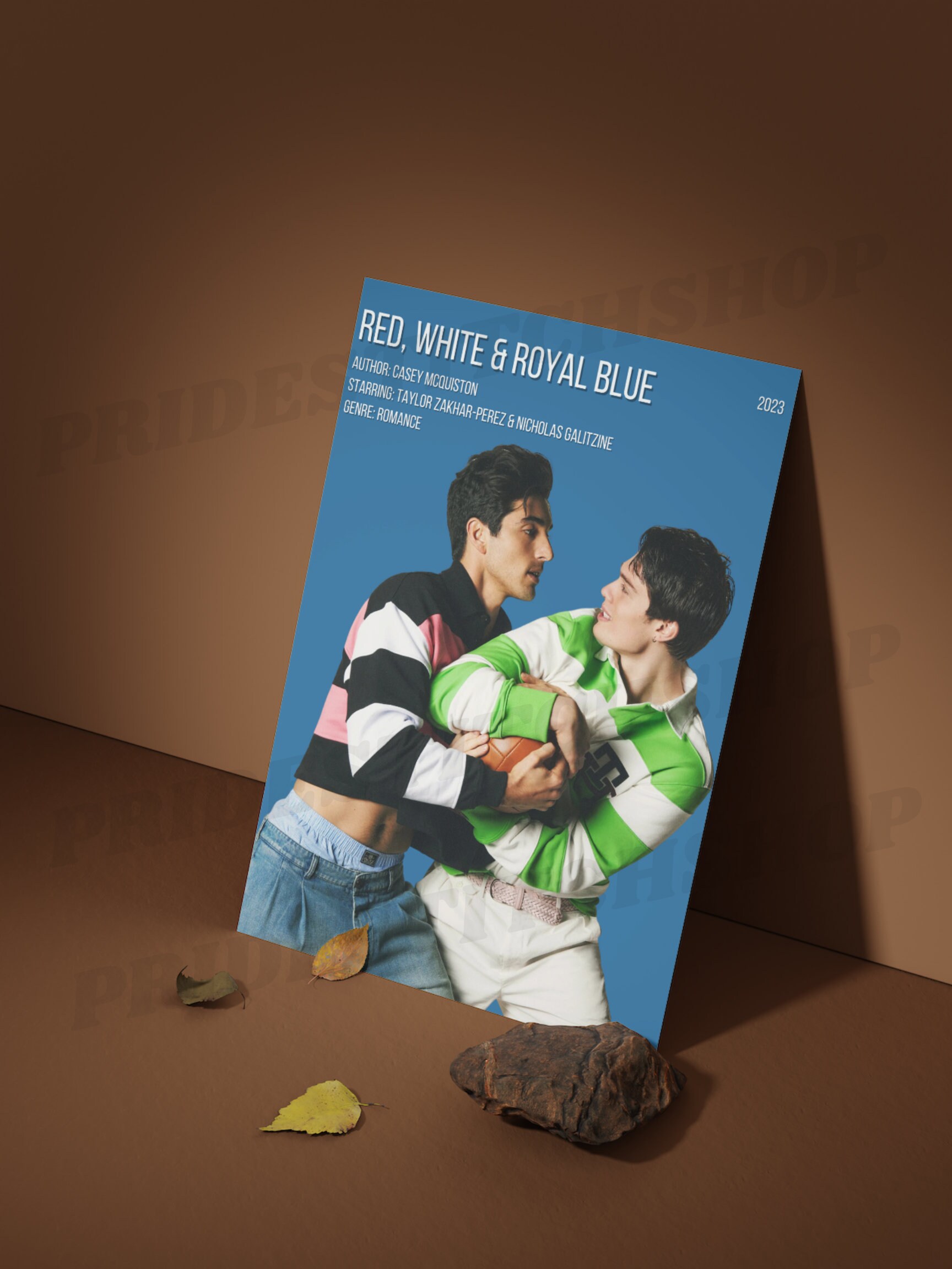 Red, White, & Royal Blue GQ Magazine Poster Bookish Prints Poster Art ...