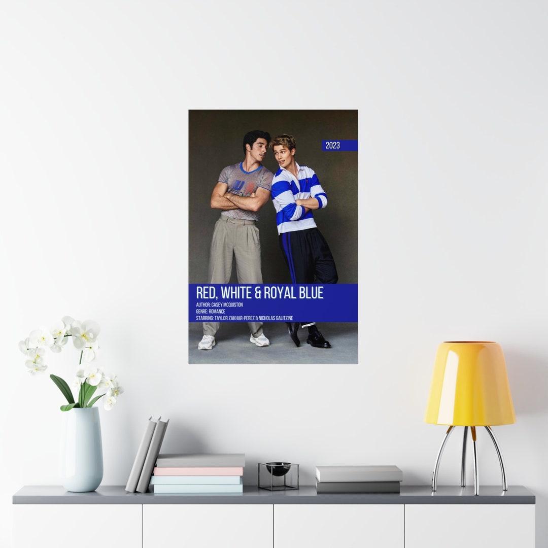 Red White & Royal Blue Printed Magazine Posters Bookish - Etsy