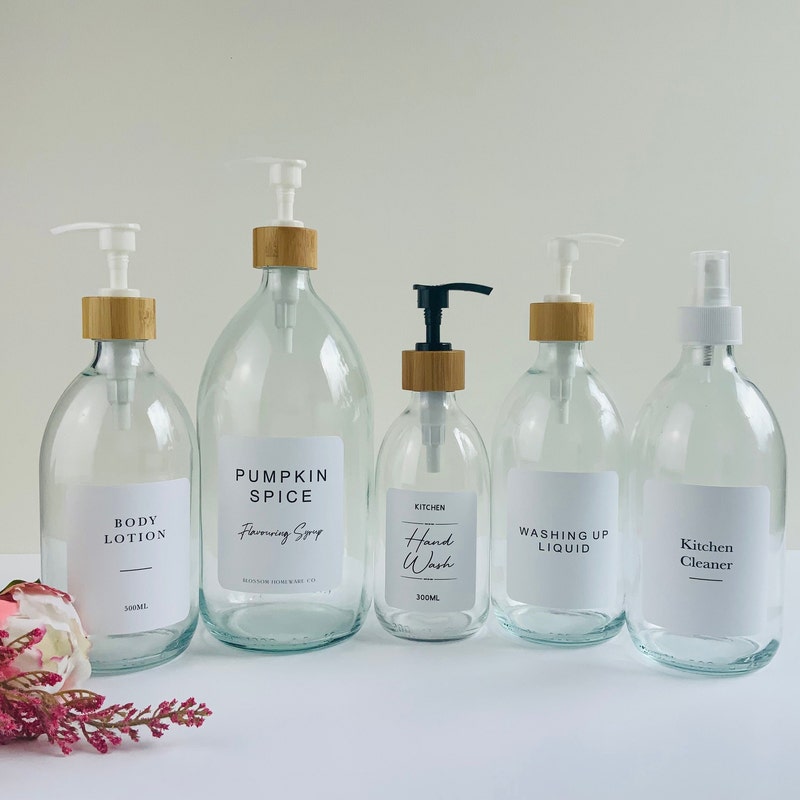 Soap Dispenser Label - Etsy