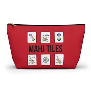 Mahjong Bag, Mahjong Tiles Bag, Mahjong Tiles Pouch, Accessory Pouch W ...