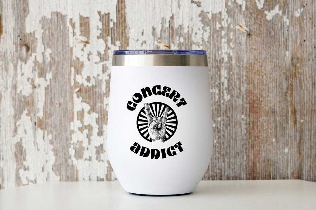 Concert Tumbler, Concert Addict Tumbler, Concert Lover Gift, Concert ...