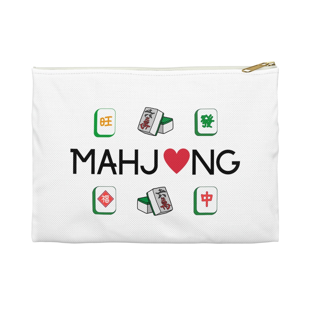 Mahjong Accessory Pouch, Mahjong Gifts, Mahjong Bag, Mahjong Purse ...