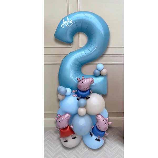 Peppa Pig Balloon - Etsy