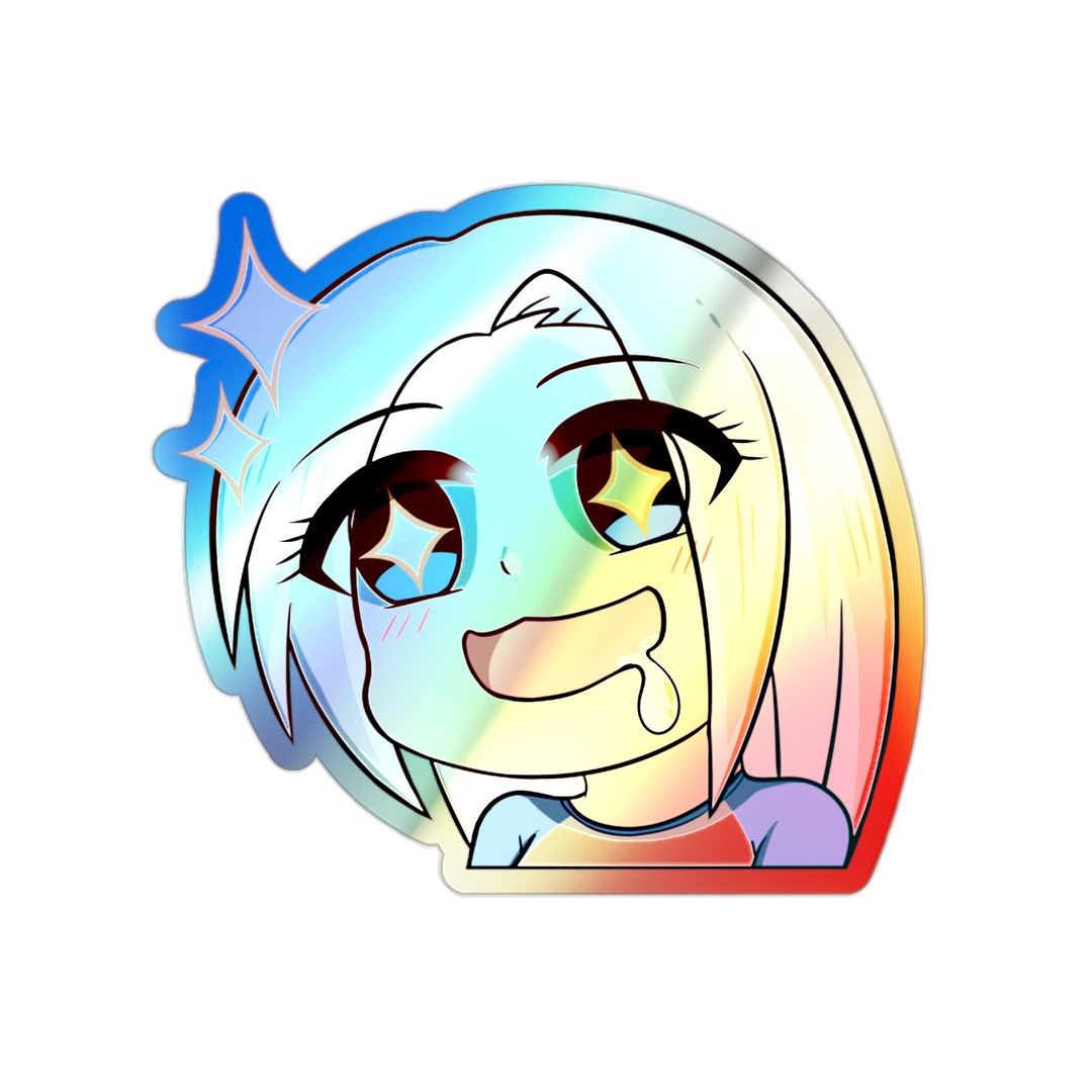 Holographic Die-cut Stickers for Twitch Streamer - Etsy