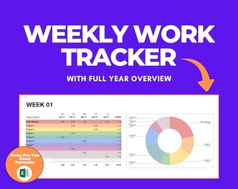 Freelance Work Tracker Google Sheets Template | Income Spreadsheet ...