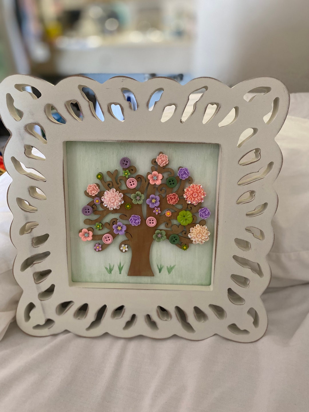 Beautiful Button Art - Etsy