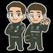 Formula 1 Driver Chibi Stickers | F1 Digital Download | SVG + PNG Files ...