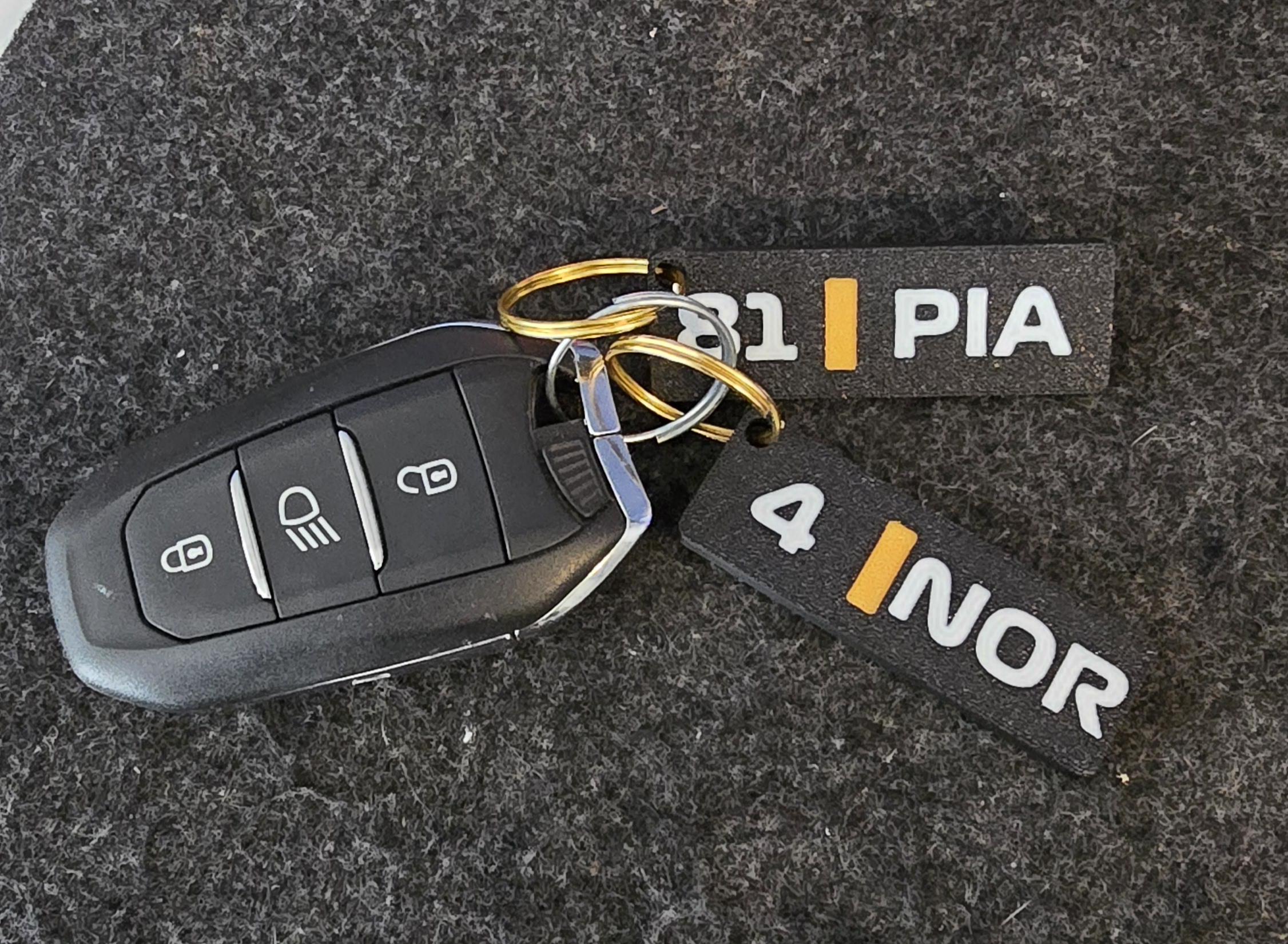 Lando Norris Oscar Piastri Mclaren F1 Keychain Set | Formula 1 Gift ...