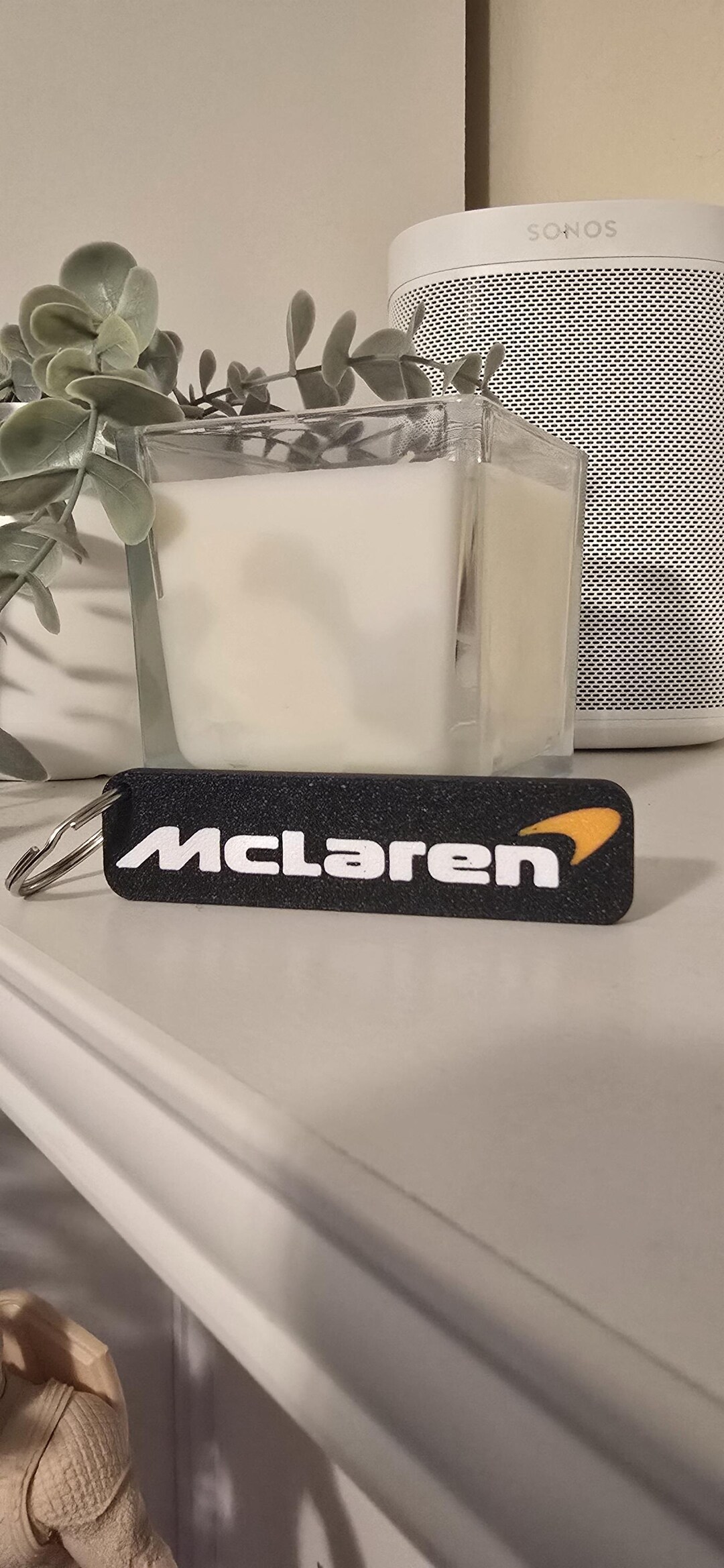 Mclaren Logo Keyring - F1 Fan Keychain, Supercar Enthusiast Gift ...