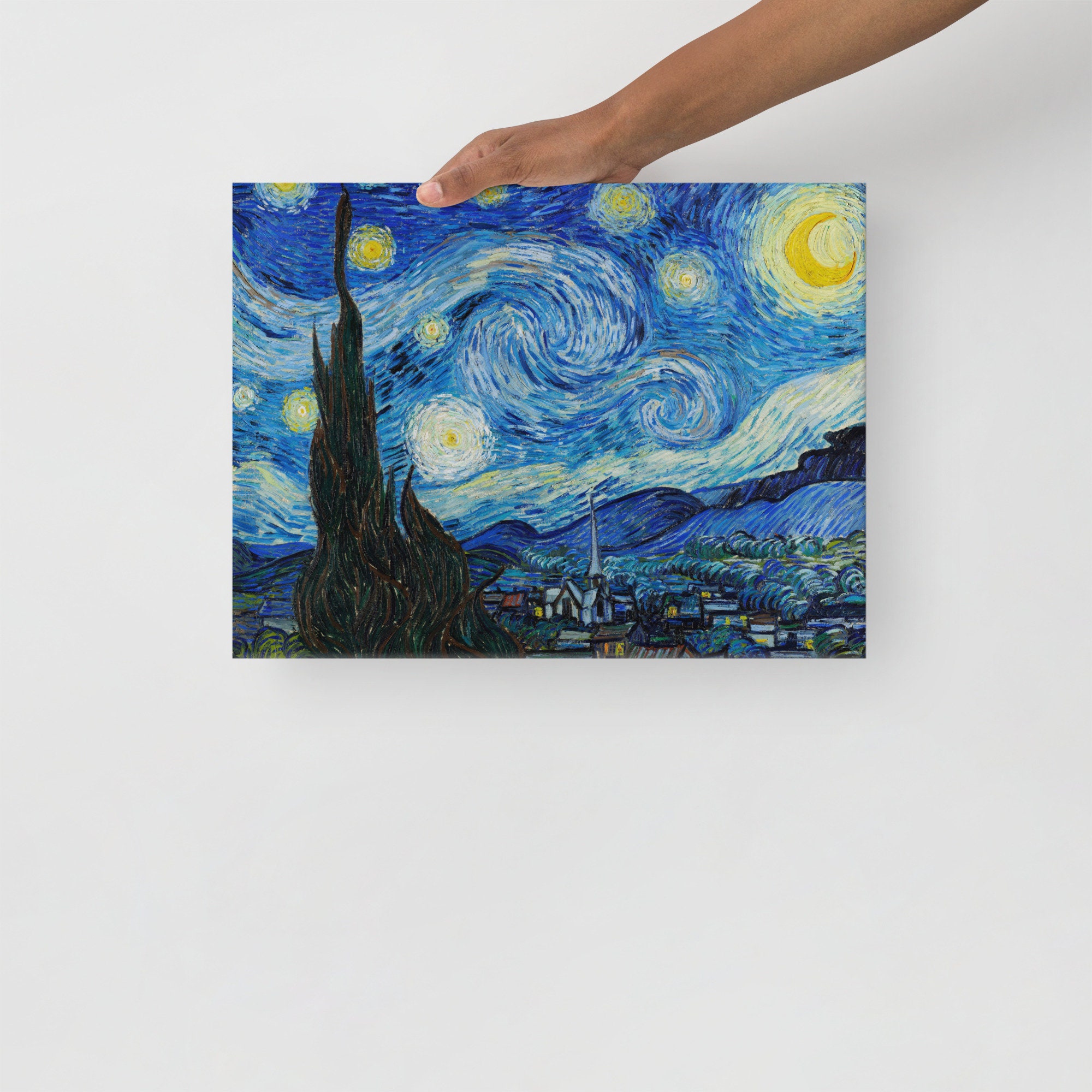 Starry Night Canvas Print - Etsy