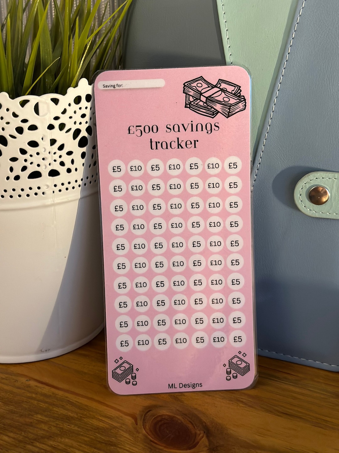 500 Saving Tracker - Etsy