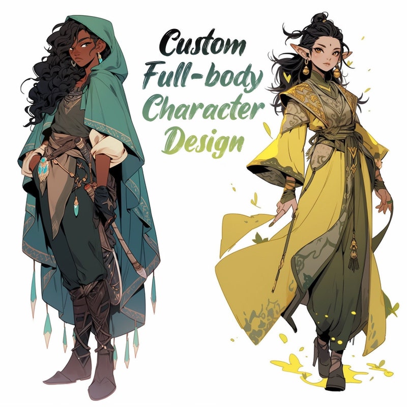 Character Art - Etsy