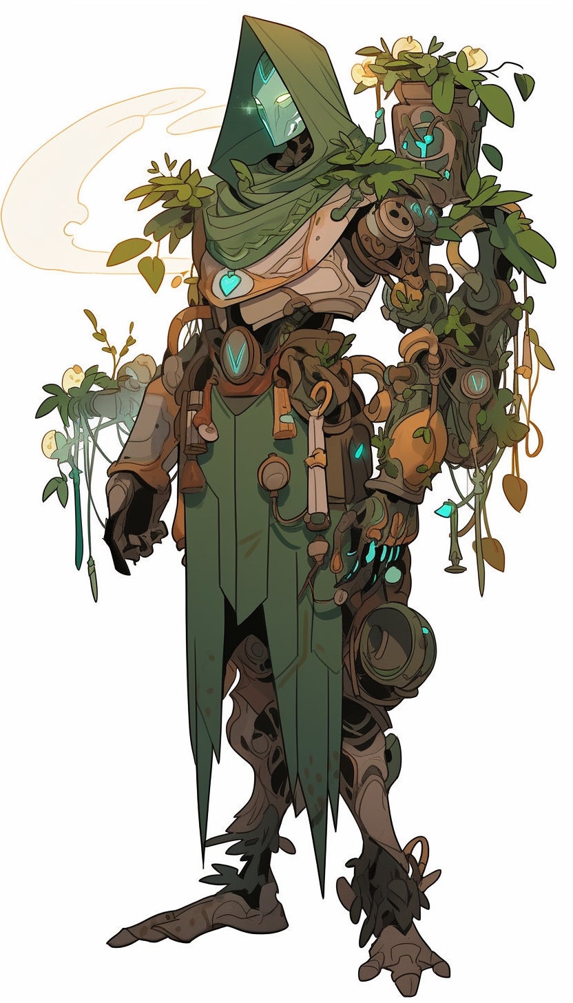 Custom Dnd Character Art Full-body Hero Illustration RPG Character ...