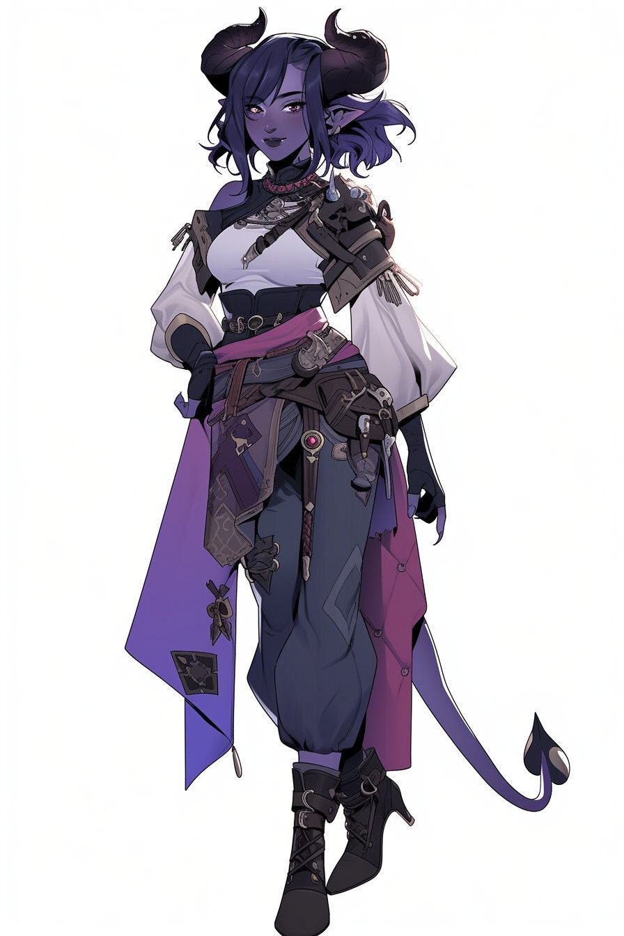 Custom Dnd Character Art Full-body Hero Illustration RPG Character ...