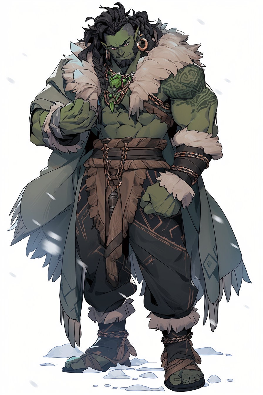 Custom Dnd Character Art Full-body Hero Illustration RPG Character ...